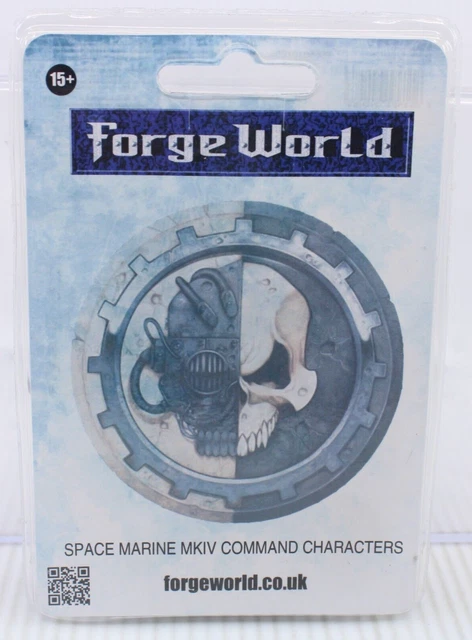 H3 WARHAMMER 40,000 40k Forge World SPACE MARINE MKIV COMMAND ...