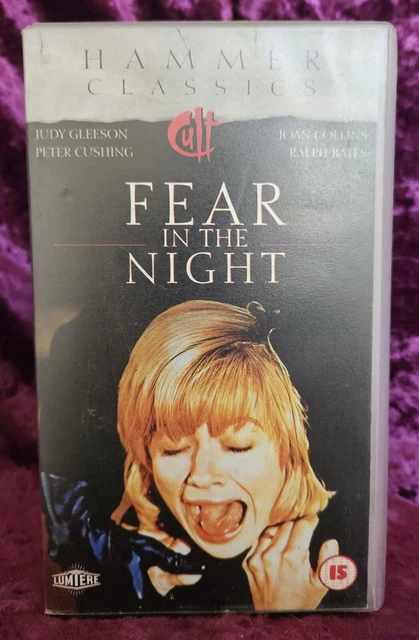 FEAR IN THE Night Vhs Video Hammer Horror Peter Cushing £3.99 - PicClick UK