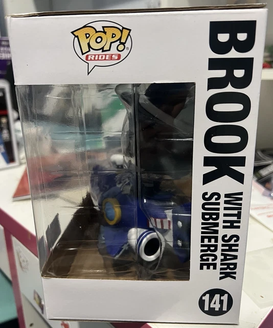 BROOK WITH SHARK Submerge 2025 NYCC Official Funko Pop One Piece 141 ...