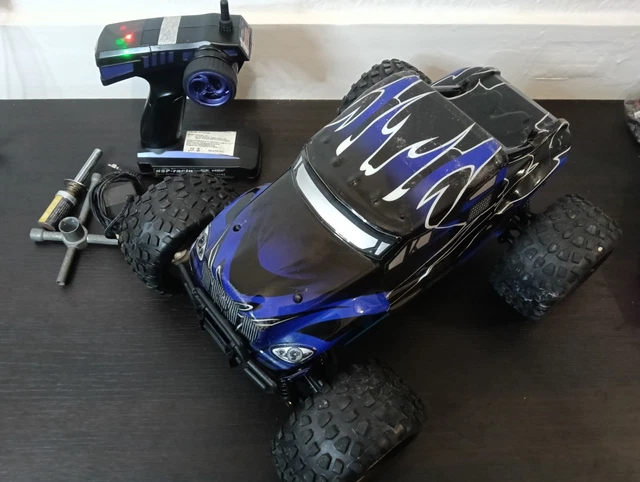 BIG RIG NITROTEK HSP FAST NITRO RC 1/10 buggy car ACME truck HSP Engine ...