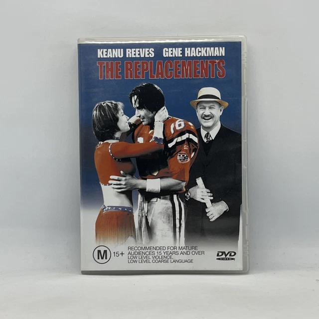 THE REPLACEMENTS KEANU Reeves Gene Hackman Rare DVD Movie Film Free ...