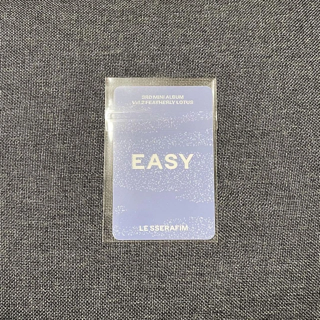 LE SSERAFIM EUNCHAE Easy Vol.2 Photocard $31.16 - PicClick AU