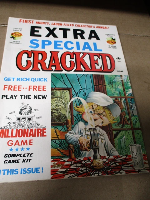 EXTRA SPECIAL CRACKED Magazine 1976 Annual Classic Wacky Humor Special ...