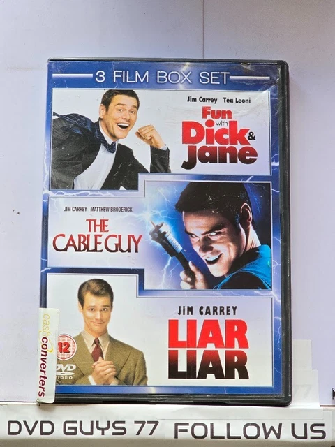CABLE GUY/FUN WITH Dick And Jane/liar Liar [DVD]- Region 4 £5.83 ...