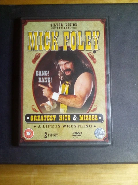 WWE/WCW/ECW MICK FOLEY greatest hits and misses DVD set. £14.99 ...