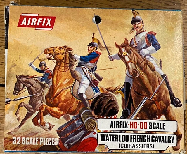 AIRFIX WATERLOO FRENCH CAVALRY (CUIRASSIERS) H0-00 Scale £4.10 ...