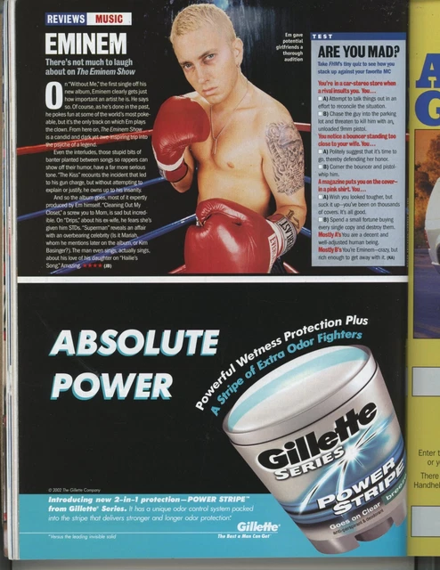 FHM MAGAZINE - July 2002 with Catherine Bell the cover $14.00 - PicClick