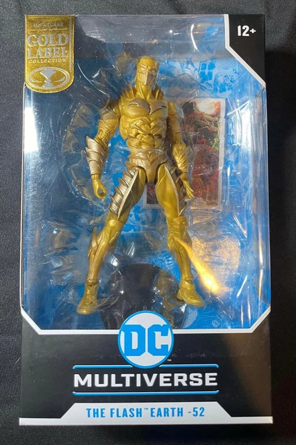 MCFARLANE TOYS DC Multiverse The Flash Earth 52 Gold Label Action ...
