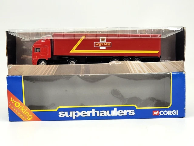 CORGI SUPER HAULERS 59570 - Scale 1:64 - ERF Box Trailer - Royal Mail £ ...