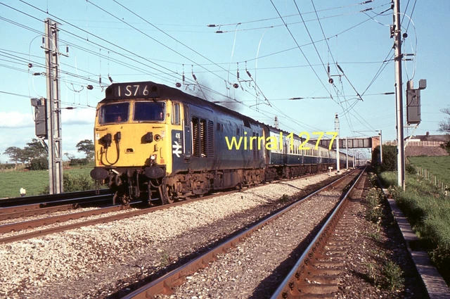 ORIGINAL RAILWAY SLIDE Class 50 416 at Gretna Junction £24.50 - PicClick UK