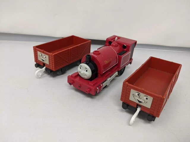 THOMAS & FRIENDS Trackmaster Skarloey Red Troublesome Truck TOMY ...