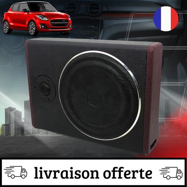 CAISSON DE BASSES Sous le Siège Audio 600W 12V - Son Puissant et ...