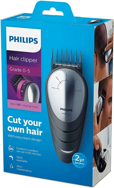 PHILIPS QC5570 CLIPPER with Rotating Head £57.95 - PicClick UK