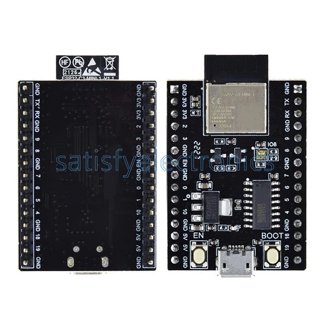 ESP32-C3 DEVELOPMENT BOARD WiFi+Bluetooth ESP32 Wifi For Arduino NEW $5 ...
