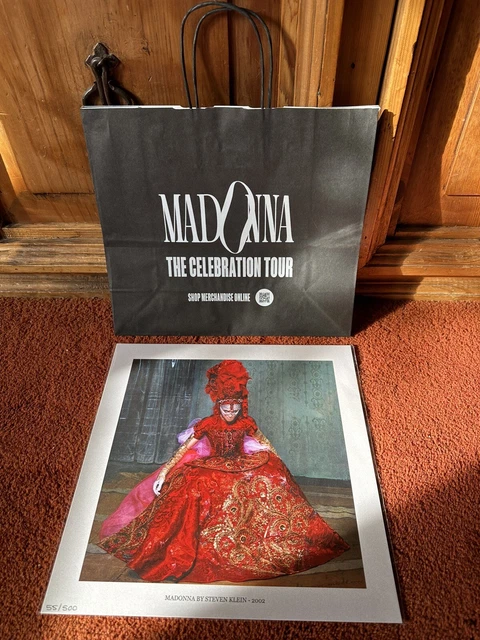 MADONNA 2023 CELEBRATION Tour UK Pop up Store Lithograph Set - Stunning ...