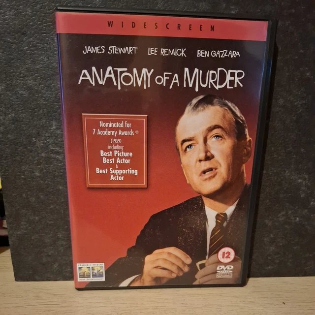 ANATOMY OF A Murder 1959 film staring james stewart directed by otto ...