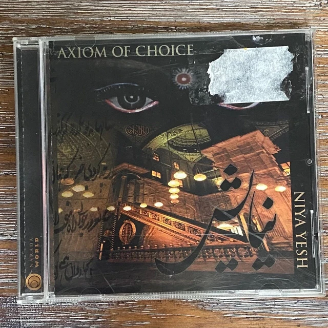 NIYA YESH BY Axiom of Choice (CD, mai-2000, Narada) EUR 7,06 - PicClick FR