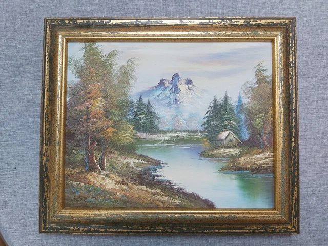 TABLEAU ANCIEN HUILE sur toile signé EUR 1,00 - PicClick FR