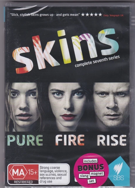 SKINS - COMPLETE Seventh Series - DVD (Brand New Sealed) All Regions ...