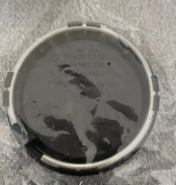 Original Audi 4X. Radzierkappe Nabenkappe Nabendeckel Felgendeckel ...