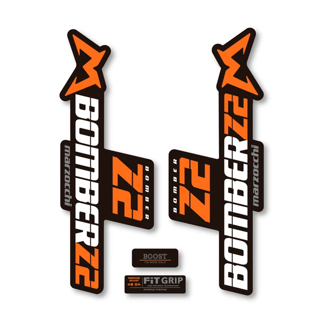 STAR SAM® FAHRRAD Gabel Aufkleber Marzocchi Bomber Z2 2019 2020 Bike ...