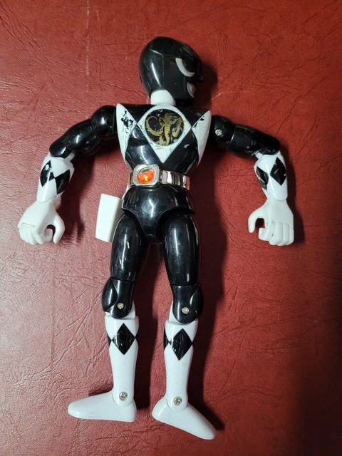 VINTAGE 8& MIGHTY Morphin Power Rangers Black Ranger Figure 1993 Bandai £14.38 - PicClick UK