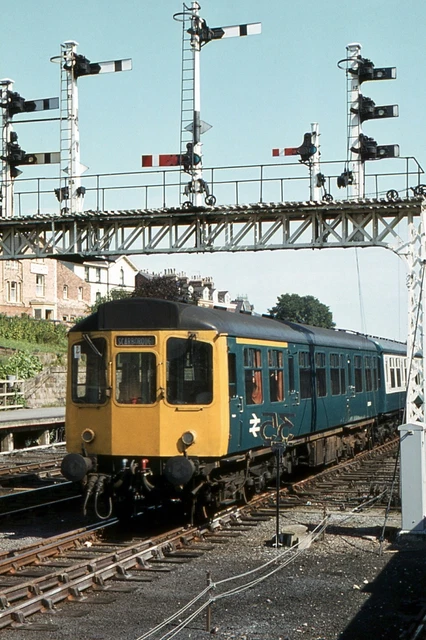 BRITISH RAIL CLASS 110 DMU Scarborough Rail Photo £2.70 - PicClick UK