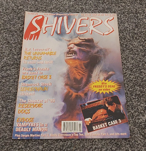 SHIVERS ISSUE 3 The Global Magazine Of Horror Movie Magazine Comic £6. ...