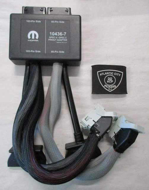MILLER MOPAR TOOL 10436-7 Gpec4 / Gpec5 Pinout Breakout Box Adpater ...