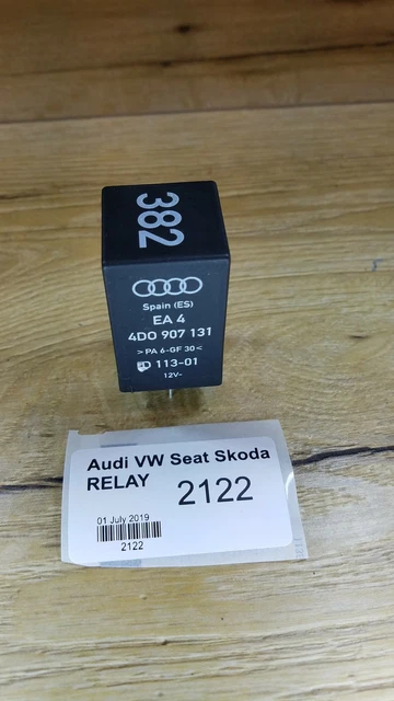 RELAY 382 VAG 4D0907131 4D0 907 131 Audi Vw Seat #2122 £9.00 - PicClick UK
