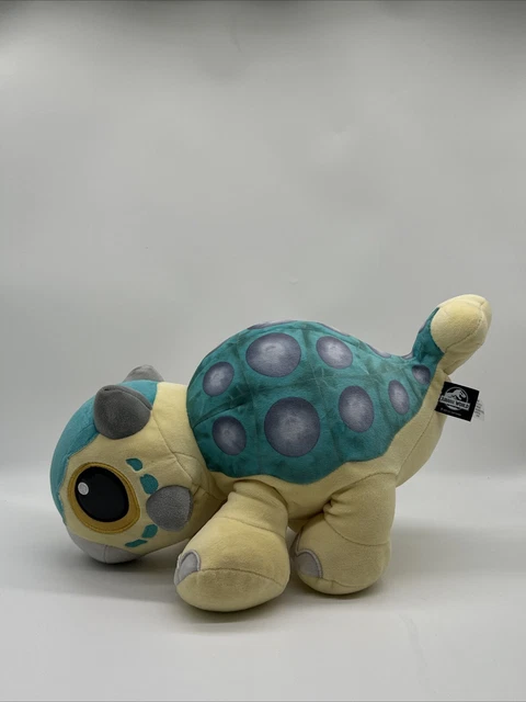 JURASSIC WORLD PARK Plush Baby Bumpy Ankylosaurus Dinosaur - No Sound £ ...
