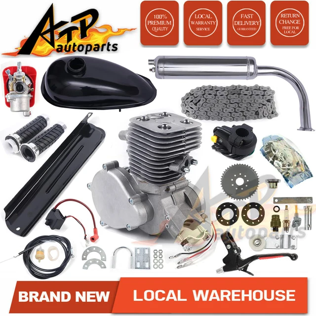 YD-100 100CC BICYCLE Engine Kit 2-Stroke Motor Motorised Bike ...