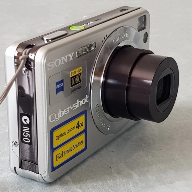 SONY CYBER-SHOT DSC-W110 Compact Digital Camera. 7.2MP, 1080 Full HD ...