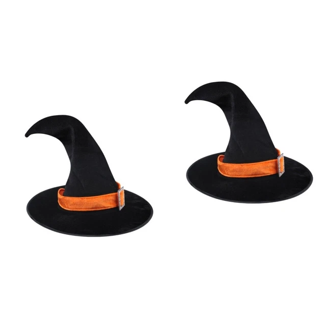 2 PACK HALLOWEEN Costume Cosplay Wicked Witch Hat Woman Witches £12.25 ...