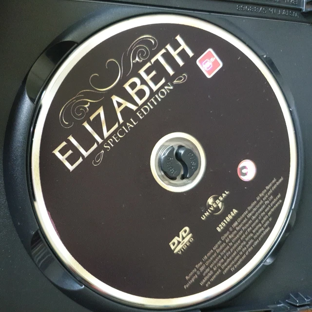 ELIZABETH DVD CATE Blanchett R4 Like New! FREE POST special edition £6. ...