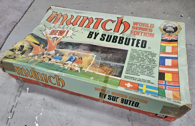 MUNICH 1973 SUBBUTEO World Series Edition including extra teams and log ...