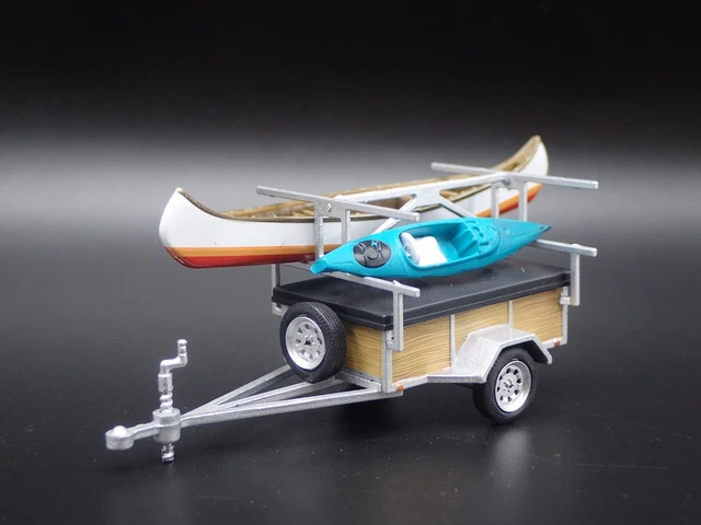 CANOES ET KAYAK Remorque 1:64 Echelle Diorama de Collection Modèle ...