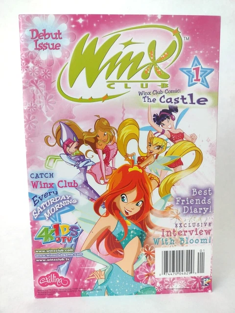WINX CLUB COMIC: The 2005 Castle Debut Issue #1 Includes Trading Card £ ...