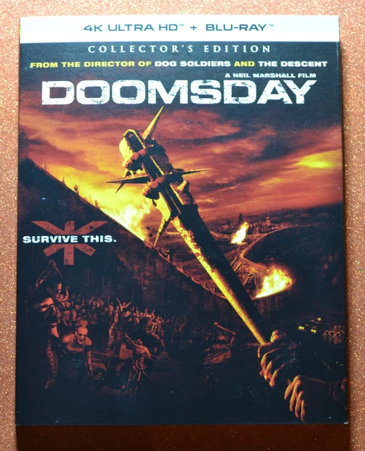 NEW USA RELEASE Doomsday 4K + Blu-ray + Slip Cover £33.99 - PicClick UK