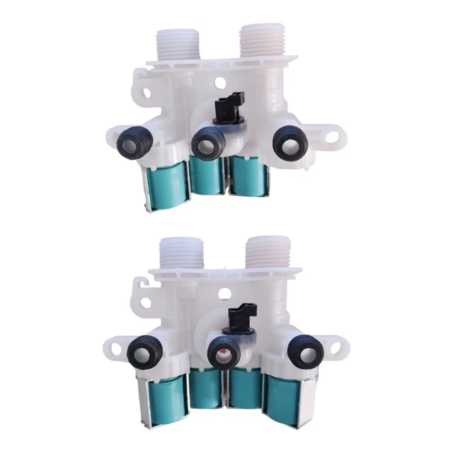 REPLACEMENT WATER INLET Valves Suitable for Top Load Washers Fixes ...