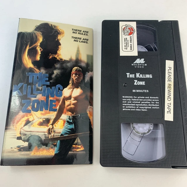 THE KILLING ZONE - VHS Ex Rental Daron McBee, James Dalesandro $21.24 ...