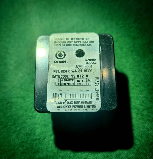 SIMPLEX 4090-9001 SUPERVISED IAM IDNET Individual Addressable Module ...