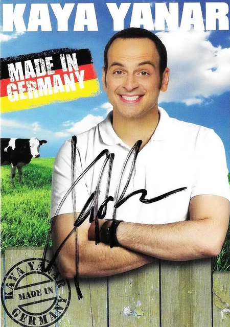 ORIGINAL AUTOGRAMMKARTE - Kaya Yanar - original Unterschrift EUR 2,00 ...