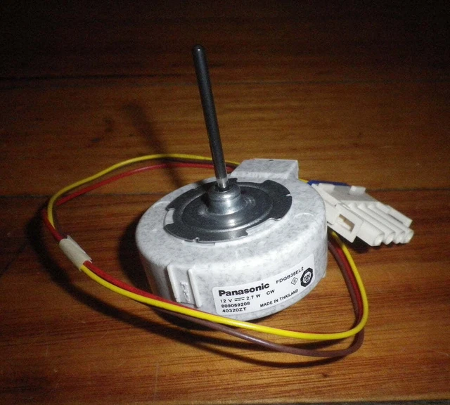 LOW VOLTAGE EVAPORATOR Fan Motor For Kelvinator EFE4227SA-L Fridges and ...