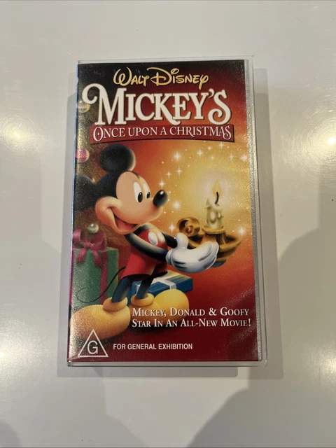 MICKEY'S ONCE UPON a Christmas ~Walt Disney (VHS). A $26.50 - PicClick AU