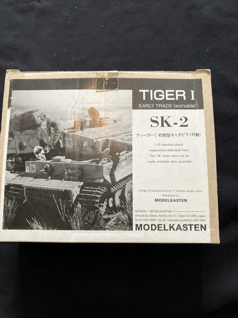 MODELKASTEN 1/35 TIGER Tank I Early Version Superdetailed track set SK ...