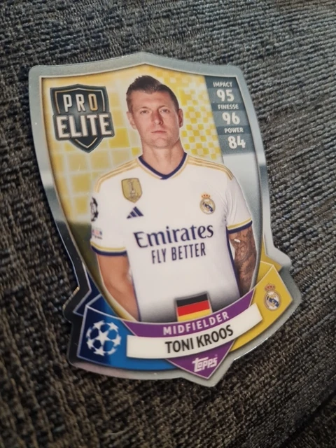 MATCH ATTAX 2023/24 2024 23/24 Pro Elite Shield T Kroos - Real Madrid ...