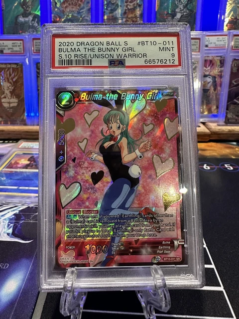 DRAGON BALL SUPER Bulma the Bunny Girl BT10-011 PSA 9 Mint $50.00 ...