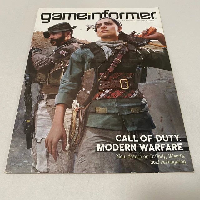 GAME INFORMER MAGAZINE 317 Call of Duty Modern Warfare Infinity Ward ...
