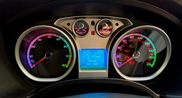 FORD FOCUS MK2 2004 -2011 Instrument cluster REPAIR SERVICE / LED ...